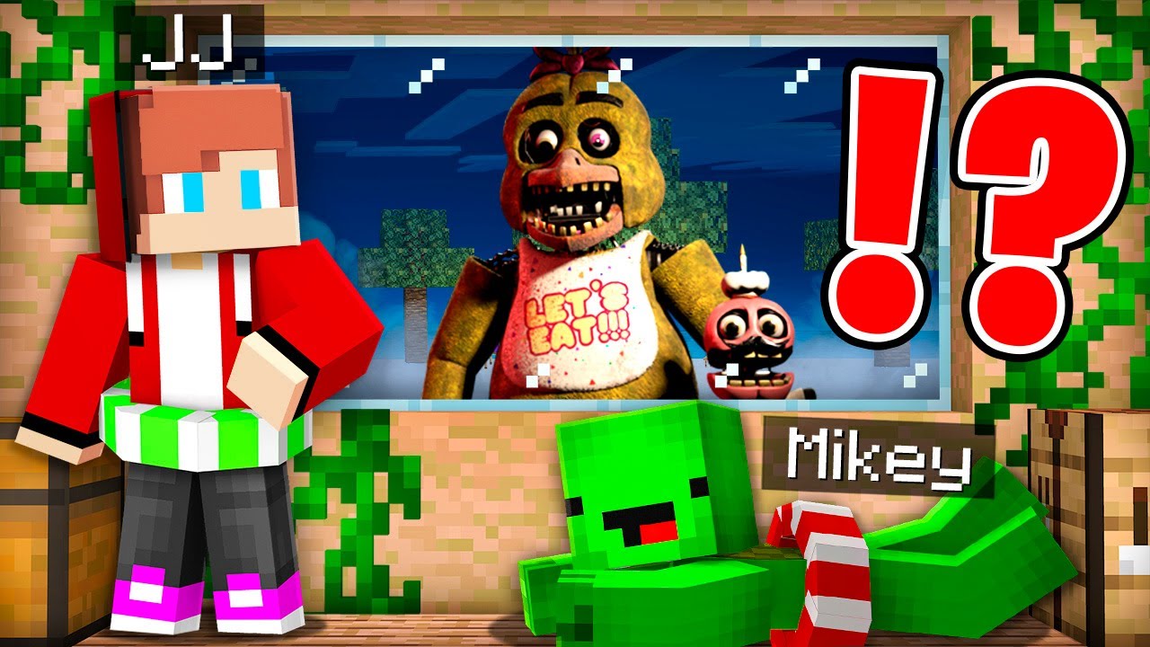 How Mikey and JJ Attacked by Old Chicka in Minecraft During The Rest ...