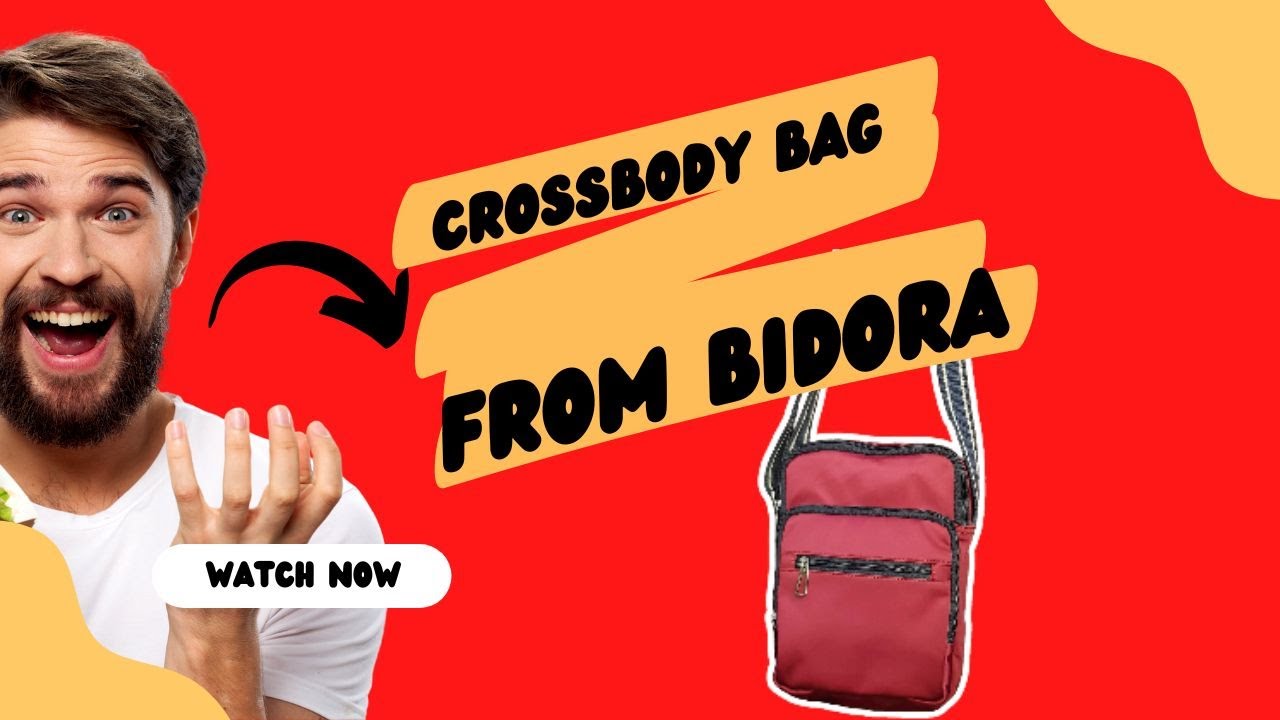 Crossbody Bag from Bidora. It's big enough to carry your daily ...