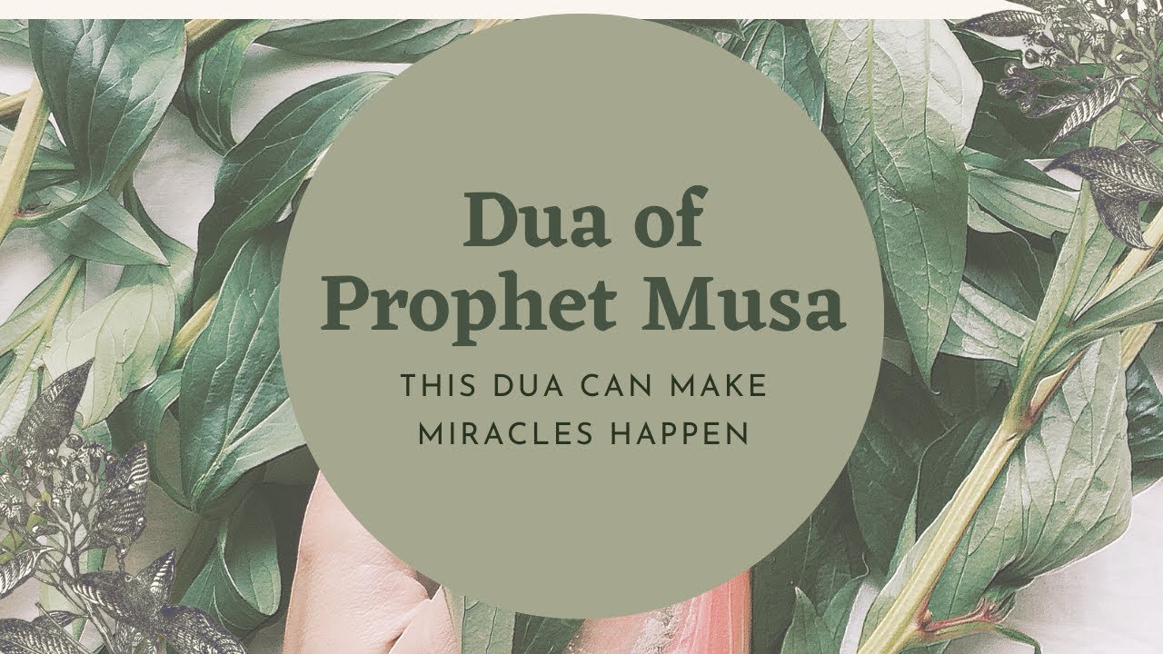 Powerful Dua of Prophet Musa (alayhi salaam) - YouTube