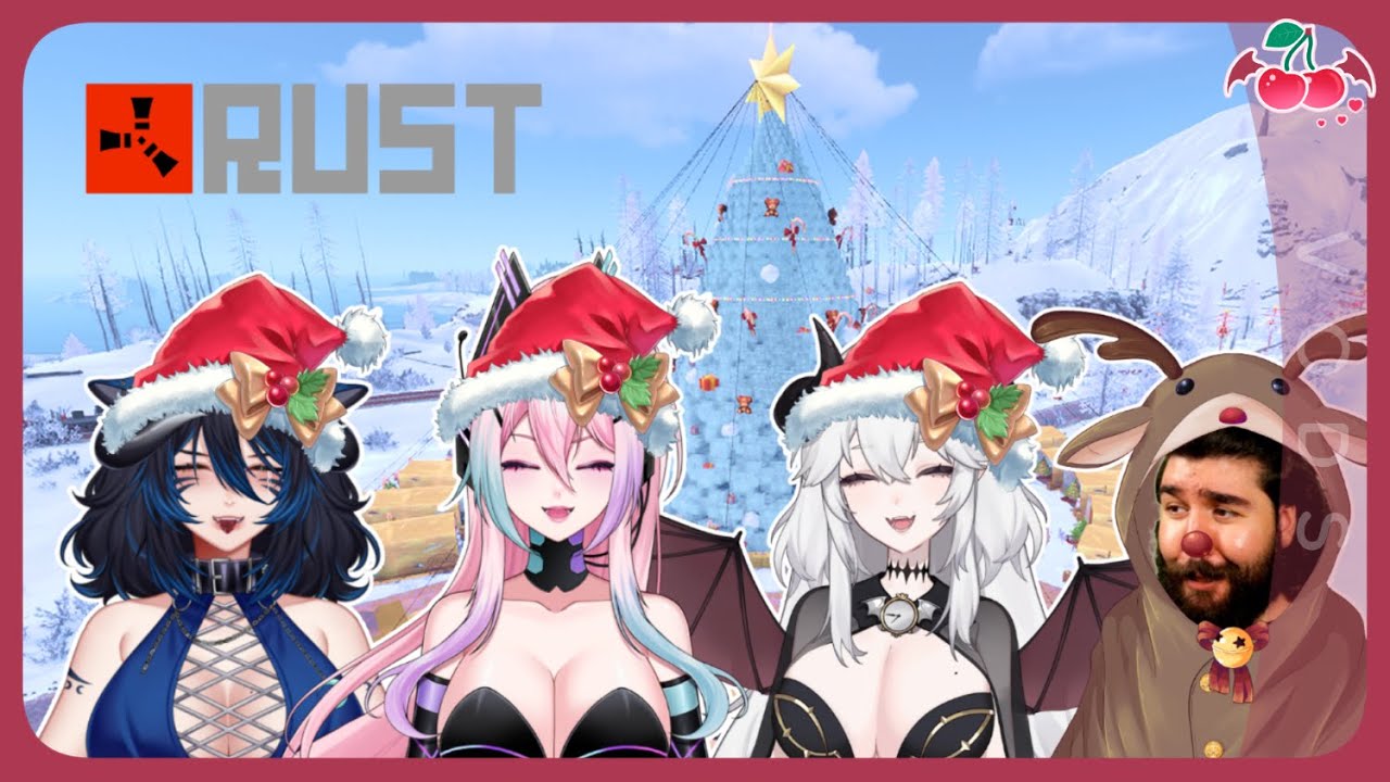 【RUST】Vtuber Server RACING TO THE TOP!~ 🎄【Full VOD】 - YouTube