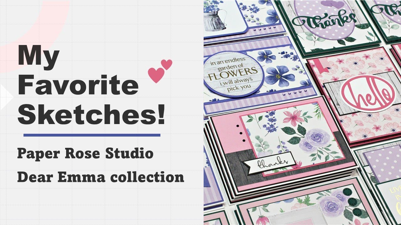 My Favorite Sketches | Dear Emma collection | Card Making with Kristie ...