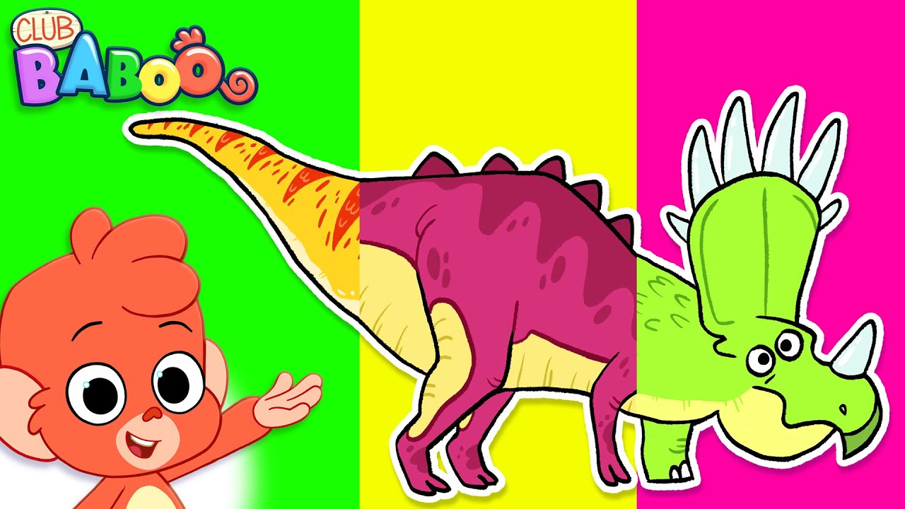 Club Baboo | Wrong Head Dinosaurs | Do you know what head goes on what ...