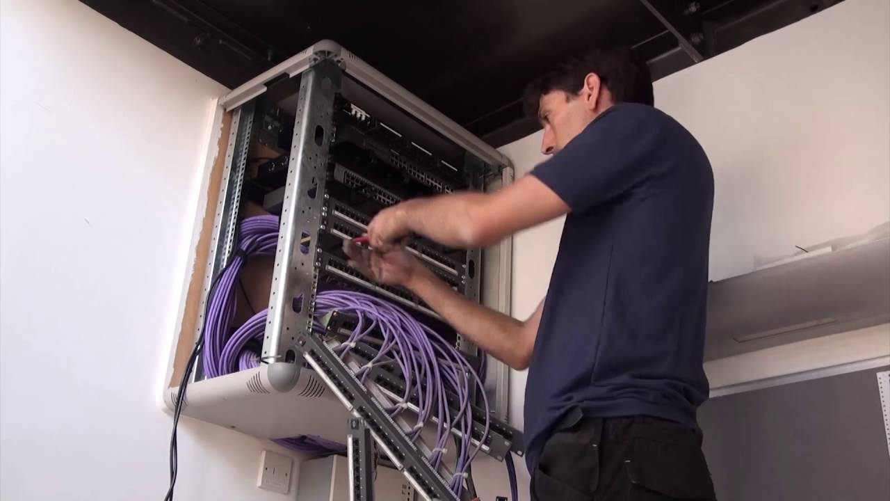 Data Cabling IP Infrastructure Upgrade - YouTube
