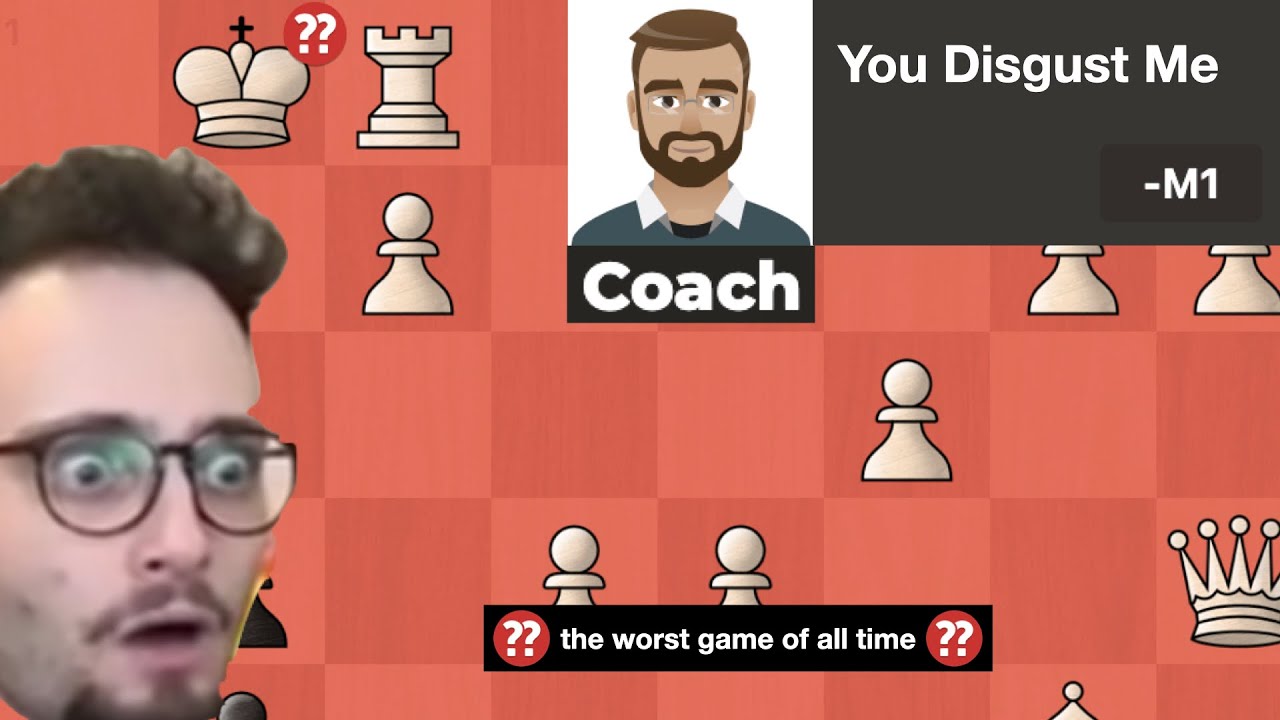The actual worst chess game ever - YouTube