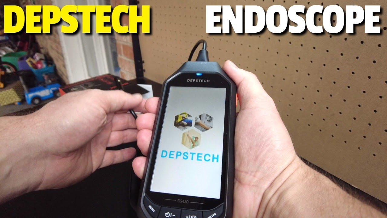 DEPSTECH Triple Lens Endoscope - YouTube