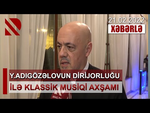 Yalçın Adıgözəlovun dirijorluğu ilə klassik musiqi axşamı