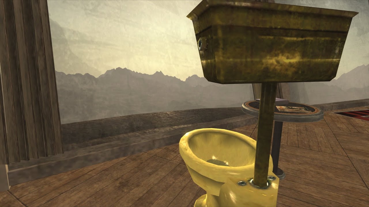 The Rarest Golden Toilet in Fallout New Vegas - YouTube