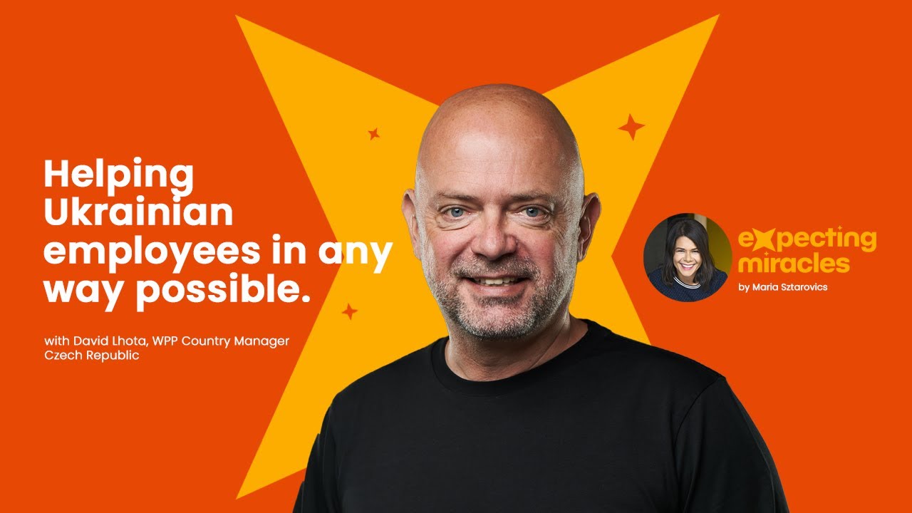 Expecting Miracles with Maria | Today's guest is David Lhota, WPP ...