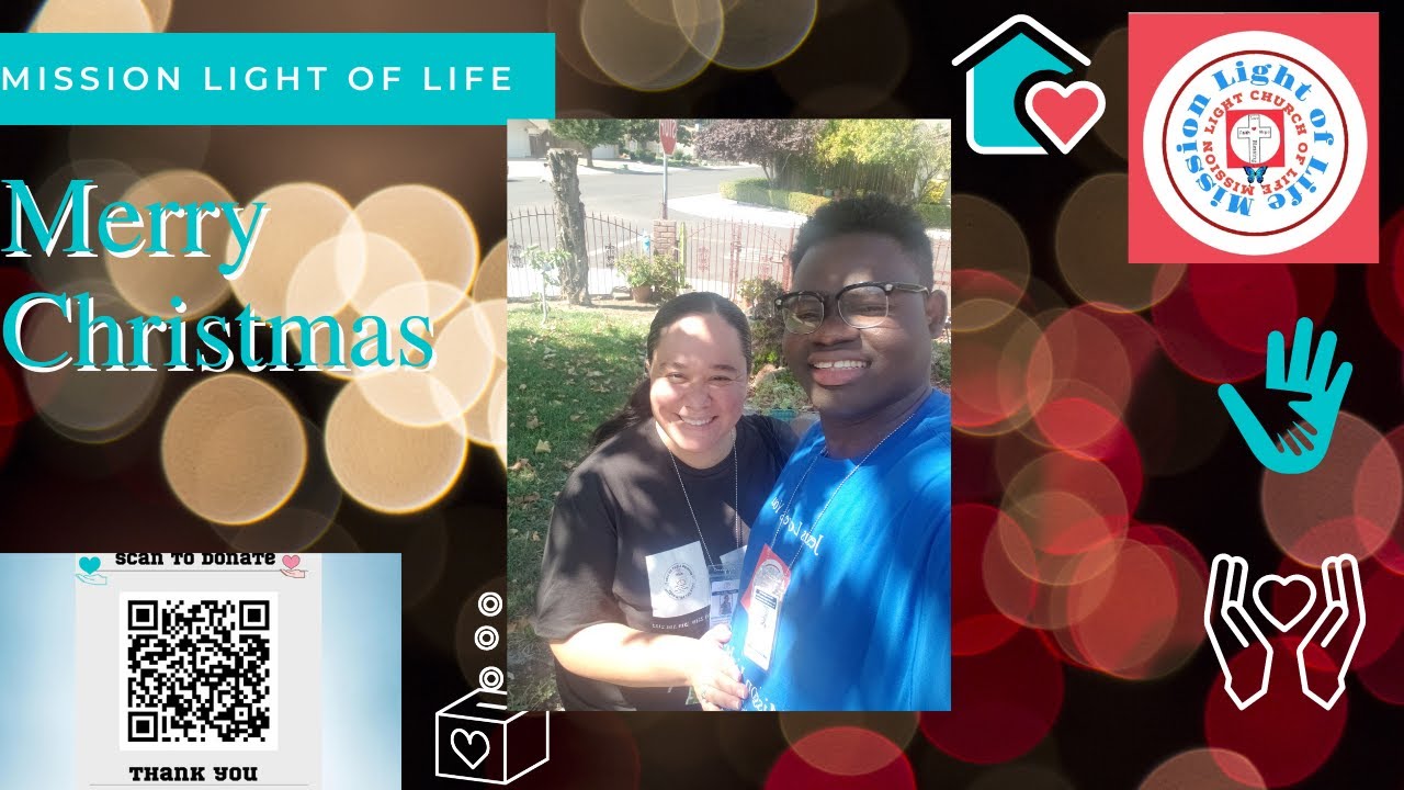 Mission Light of Life Pastor Samuel & 1st Lady Lisa Merry Christmas - YouTube