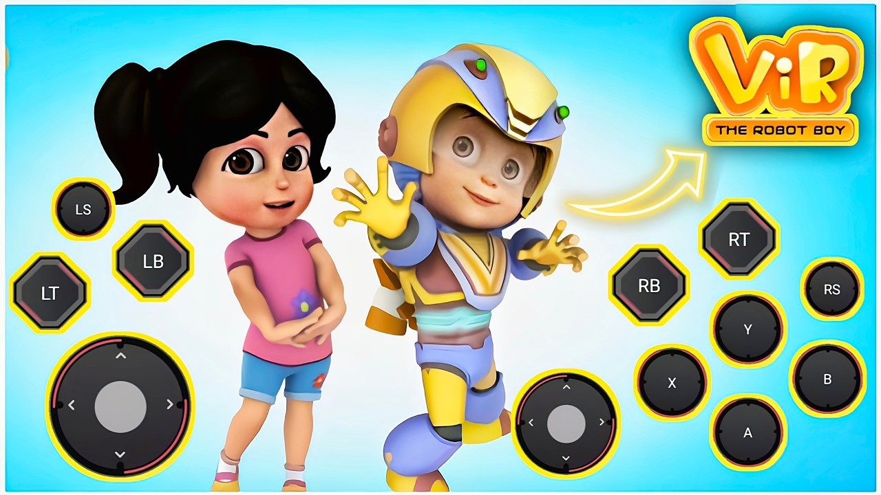 Vir The Robot Boy Cartoon Kids Game For Android 2024 | Vir the robot ...