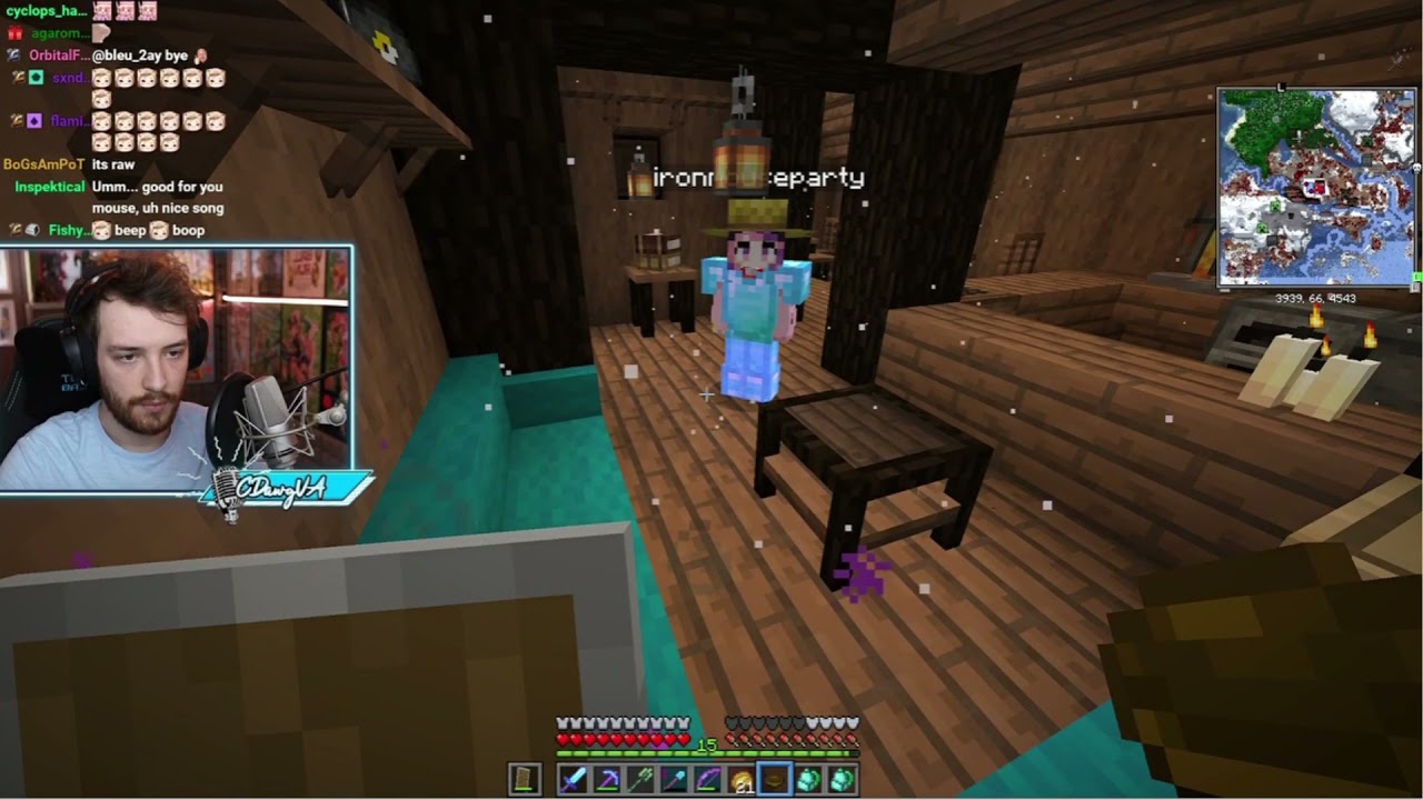 CDawgVA eats Ironmouse suspicious soup - YouTube