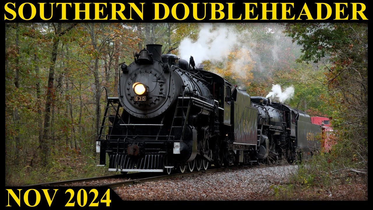 Southern 630 & 4501: Autumn Doubleheader - YouTube