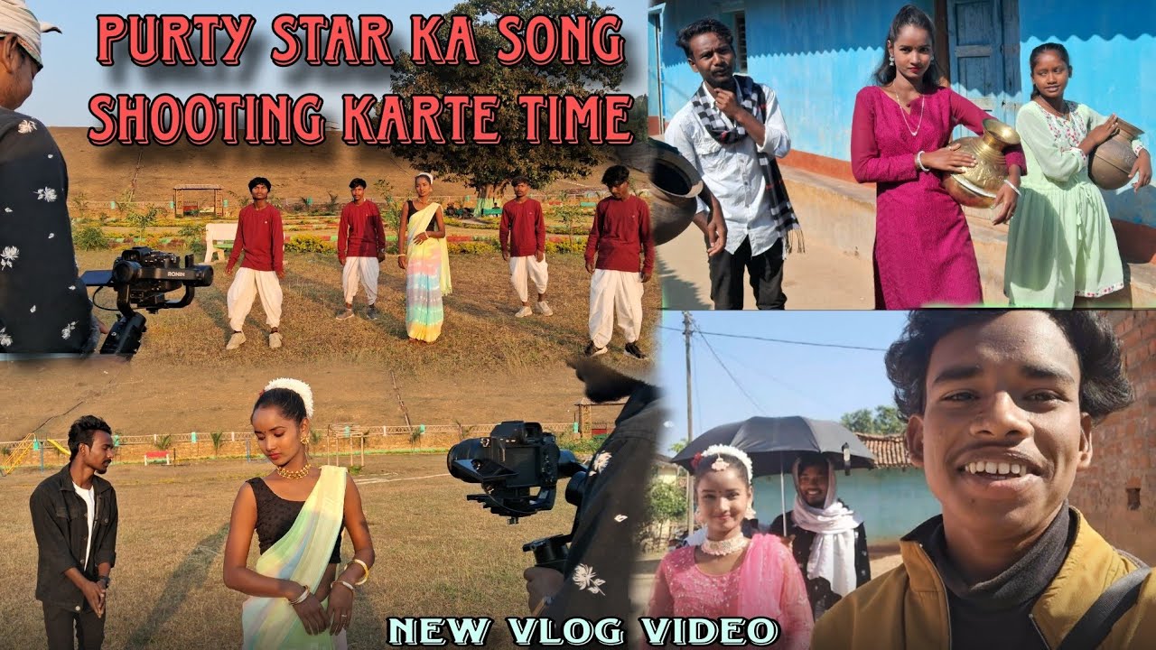 Purty Star Ka Song Shooting Karte Time | New Ho Munda Song 2024 | Ajay ...
