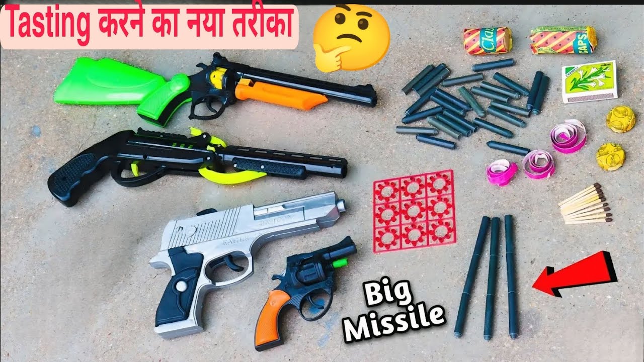 Diwali Missile Gun Review | Crackers Experiment| Diwali Experiment ...