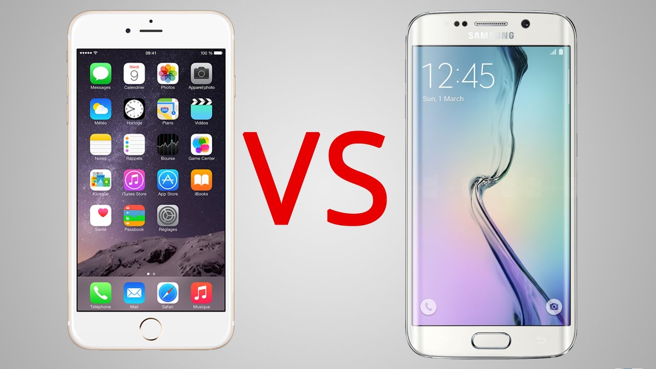 Fight : iPhone 6 contre Galaxy S6 ! - YouTube