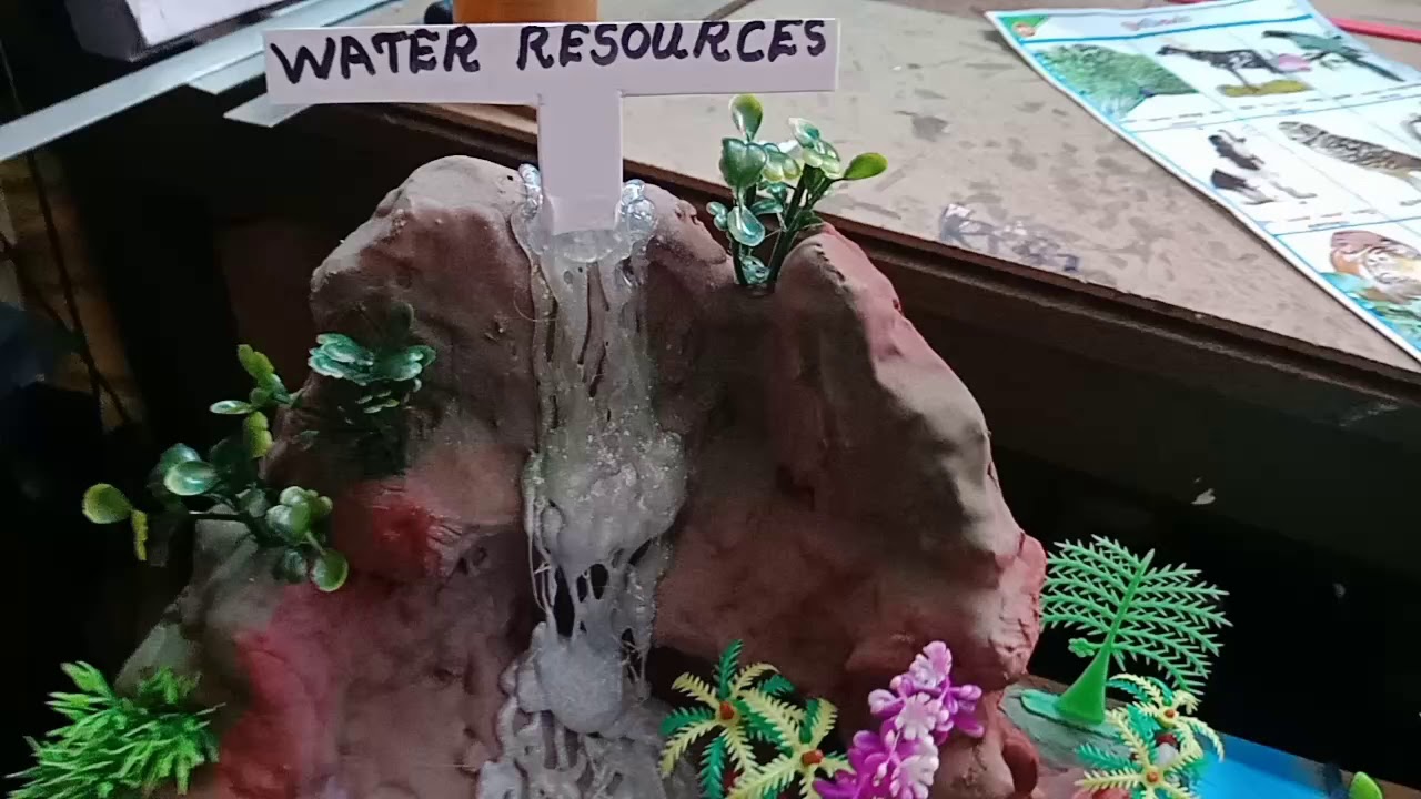 Water Resources model Senthil Kumar school project work - YouTube