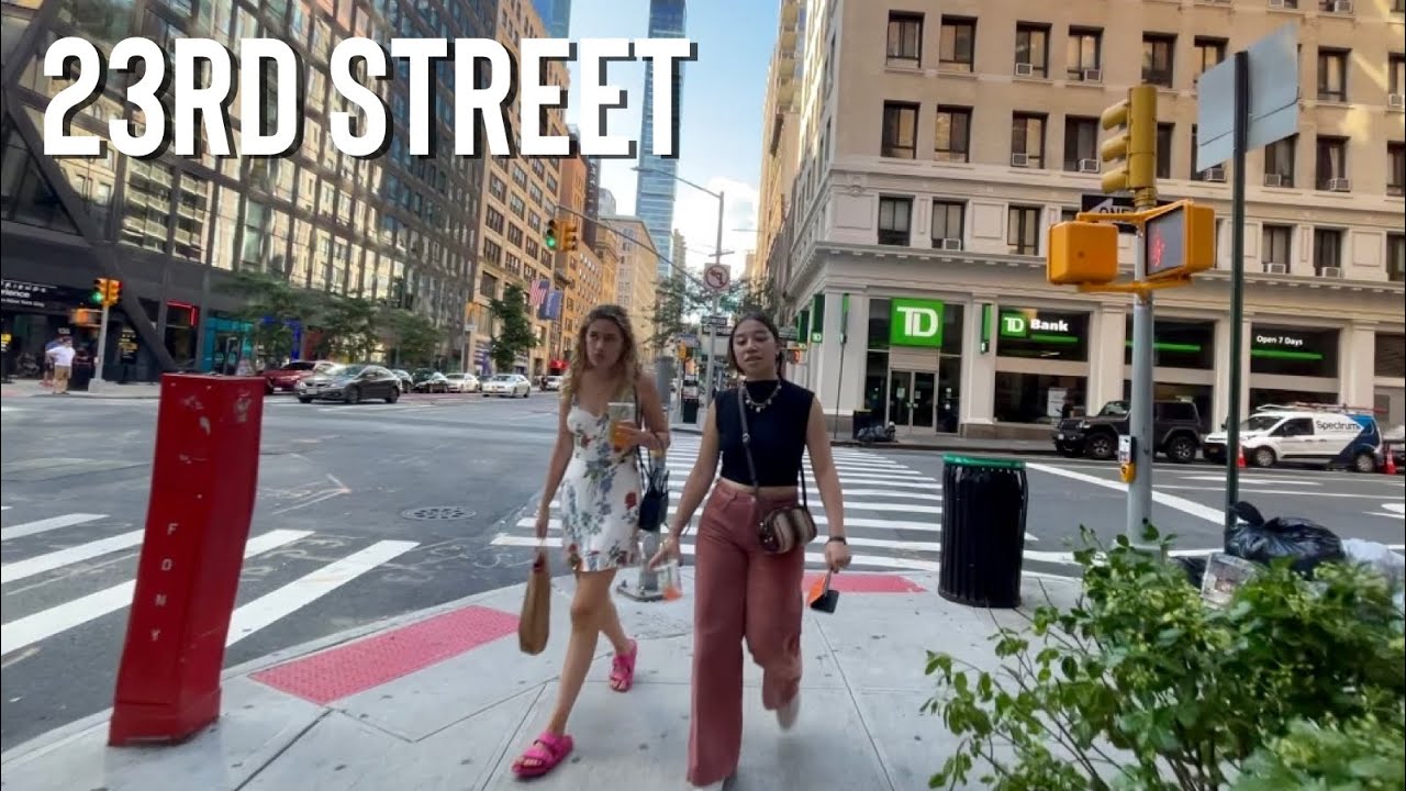 23rd Street Walking Tour in Midtown Manhattan, NYC [4K] - YouTube