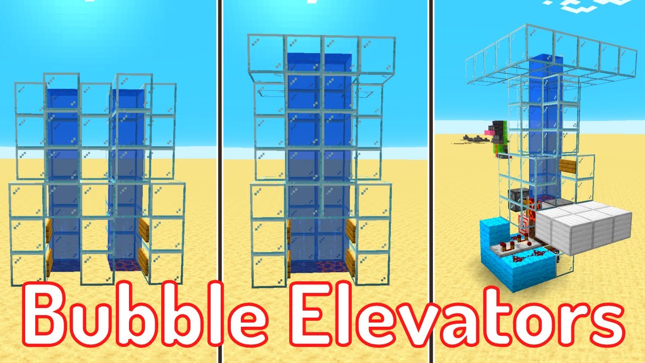Can you improve a Bubble Elevator?? A Redstone Tutorial - YouTube