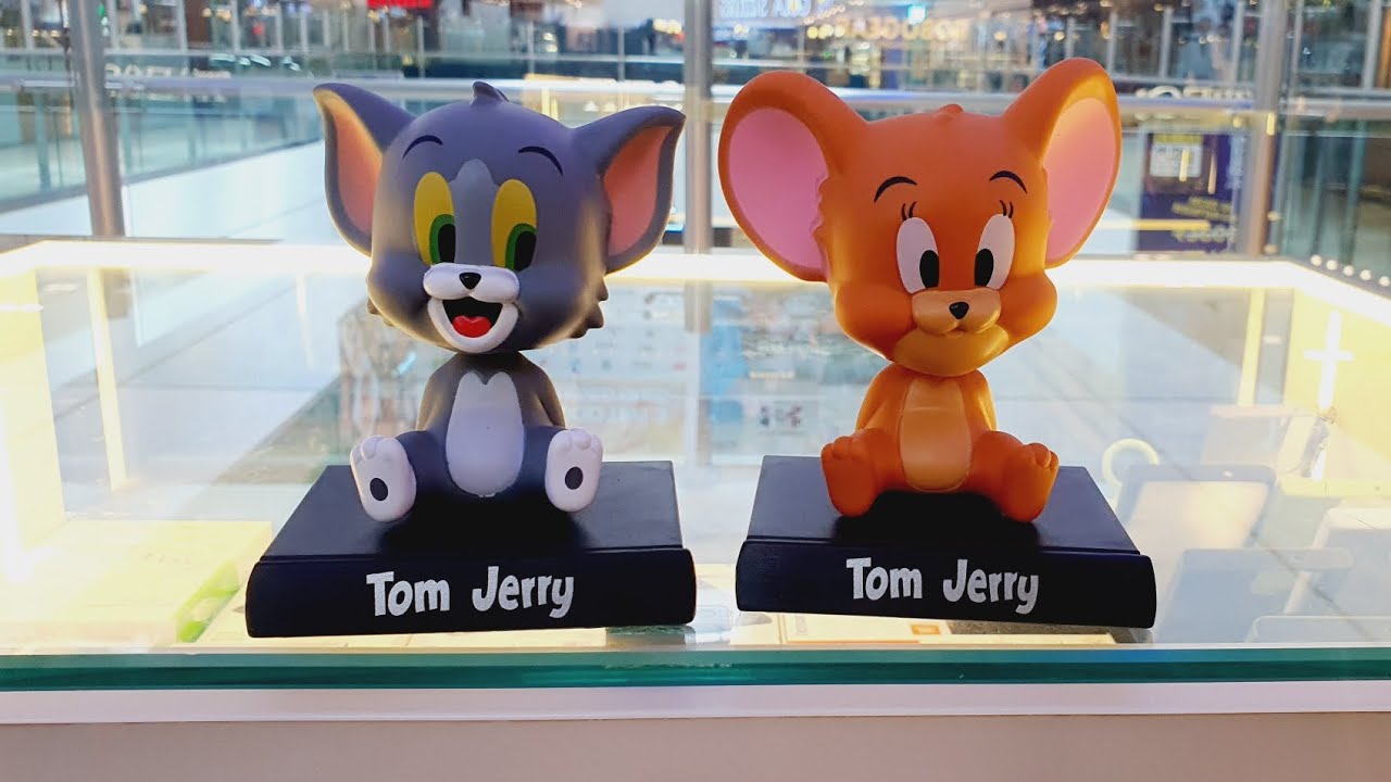 Tom & Jerry bobble head #tom #tomandjerry #bobblehead #mallofindia # ...