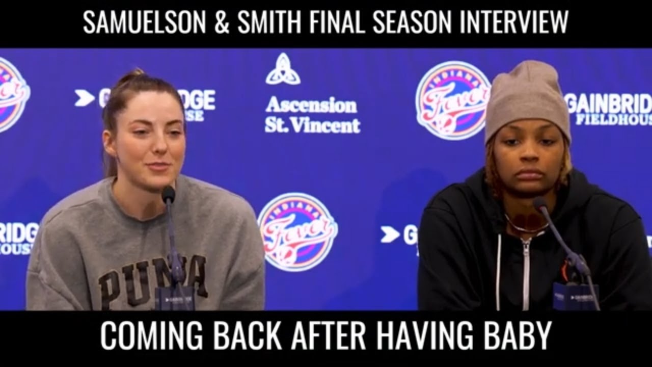 It's Been Katie Lou Samuelson's Toughest Season #indianafever - YouTube