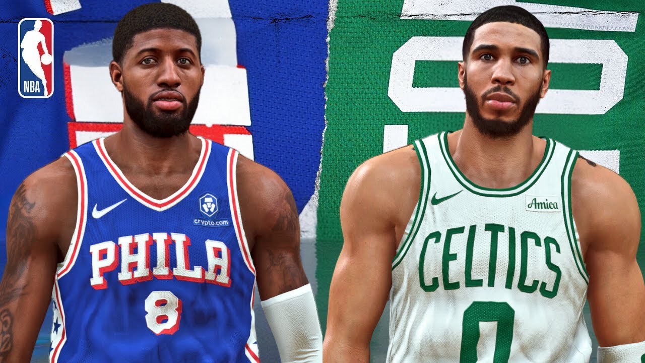 THE MOST REALISTIC NBA 2K GAMEPLAY (PC): SIXERS vs CELTICS | K4RL 2K ...