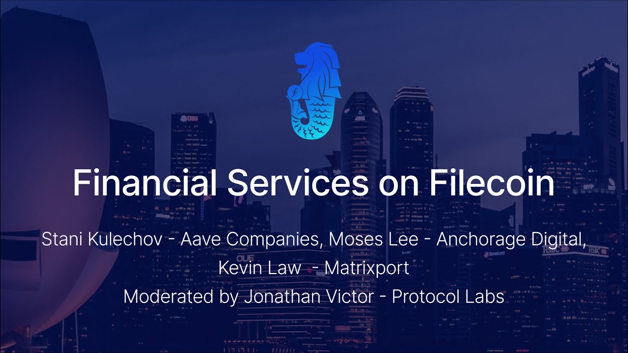 FIL Singapore | Financial Services on Filecoin - YouTube