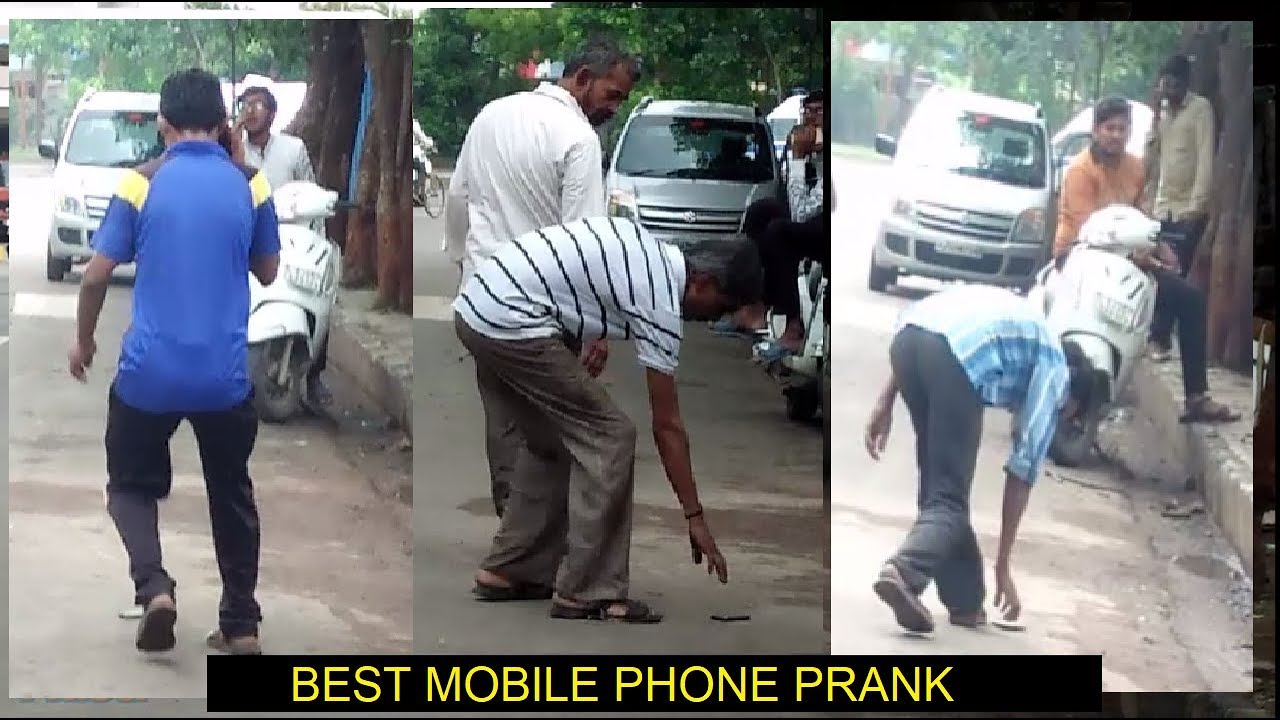 Best Mobile Phone Prank Ever | Pranks in India | Funny prank | Grand ...