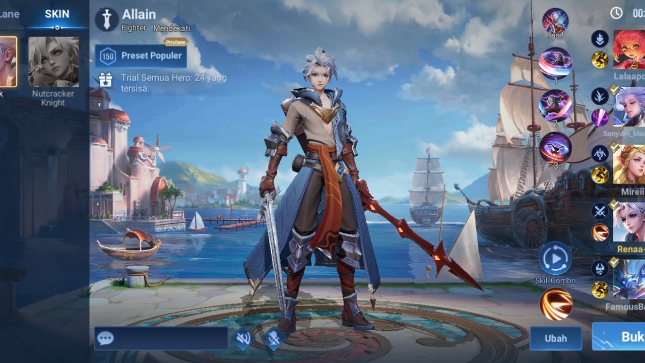 GAMEPLAY ALLAIN CLASH LANE!! HONOR OF KINGS (HOK) - YouTube