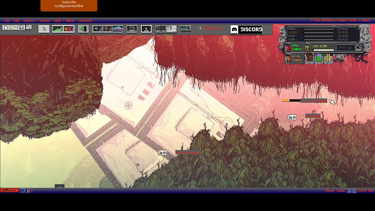 Unfolding Engine Paint a Game - Gameplay (PC game) - YouTube