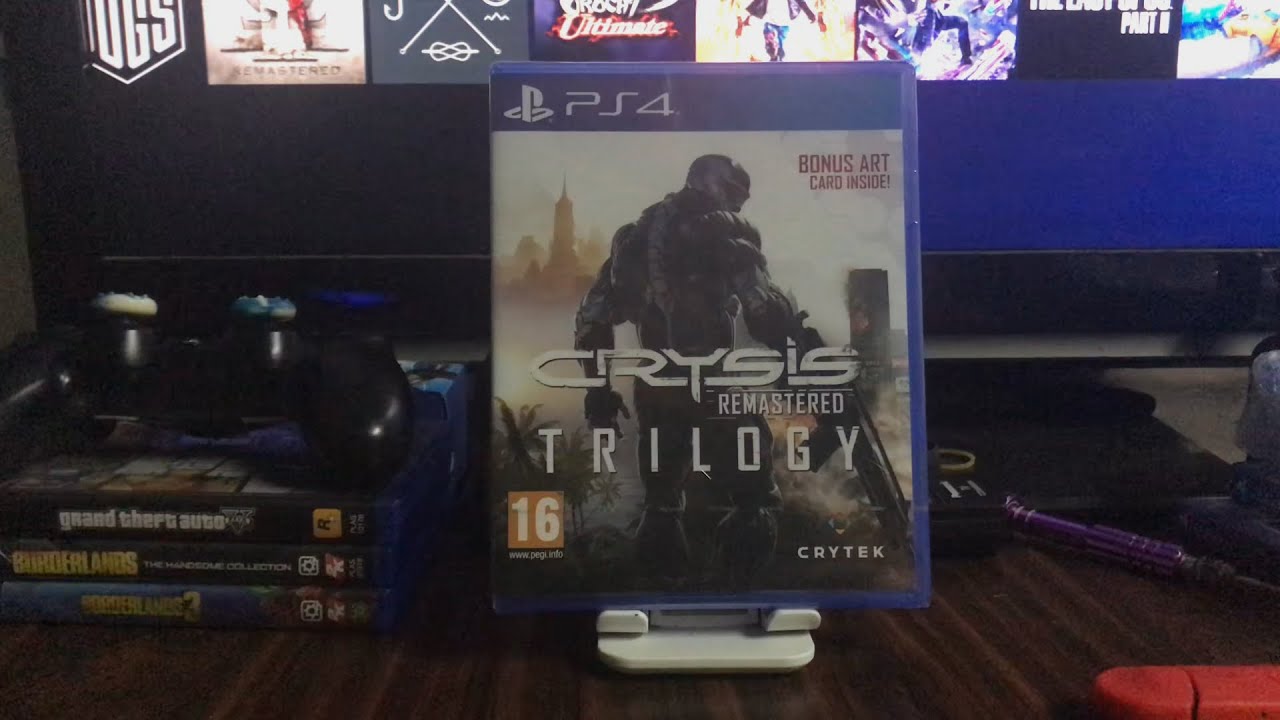 Unboxing Crysis Remastered Trilogy PS4 Installation and Gameplay - YouTube