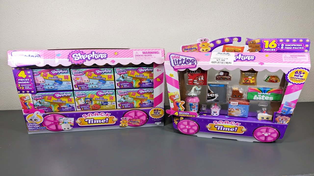 Shop Til You Drop! | Shopkins Snack Time Adult Collector Review - YouTube