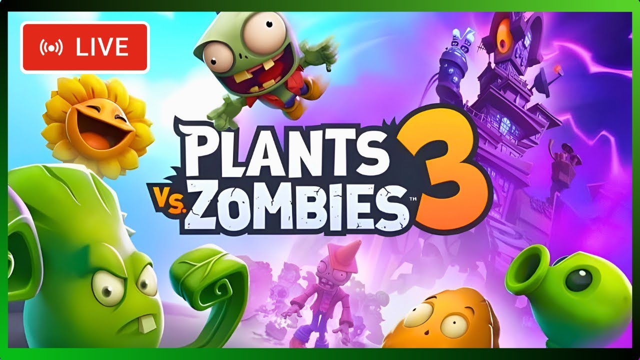🔴Live⚔️Playing Plants Vs Zombies and Having Fun😎Join me and Say Hello🙋 ...