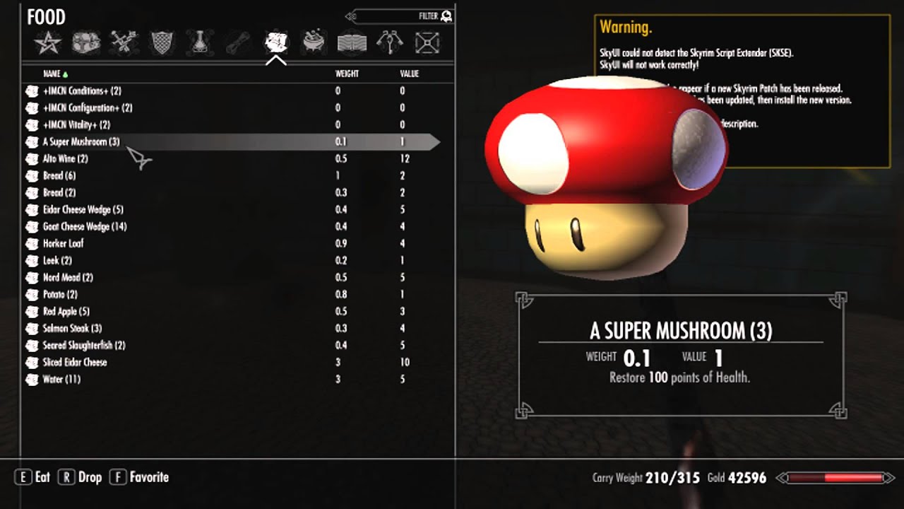 Mario Massacre - Skyrim Mod Adventures - Part 62 - YouTube