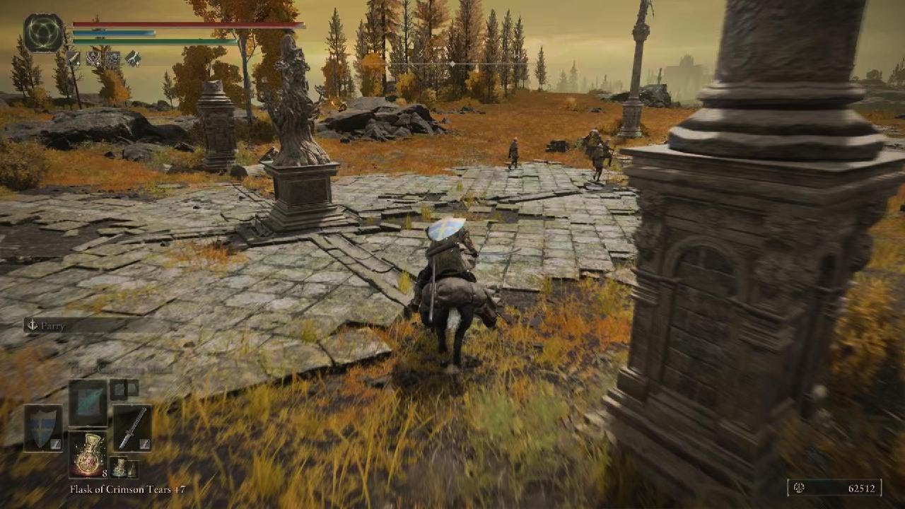 ELDEN RING Altus Highway Junction Invisible Scarab Ash of War ...