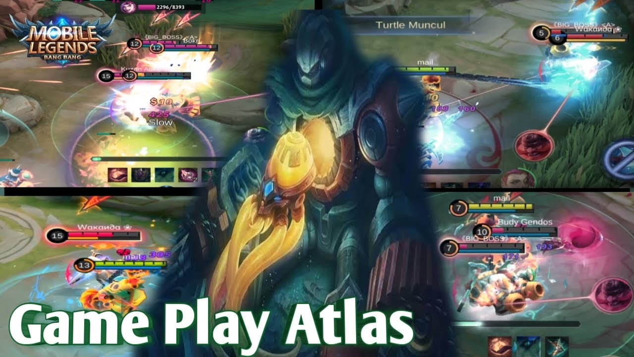 GAME PLAY ATLAS. MOBILE LEGEND BANG BANG - YouTube