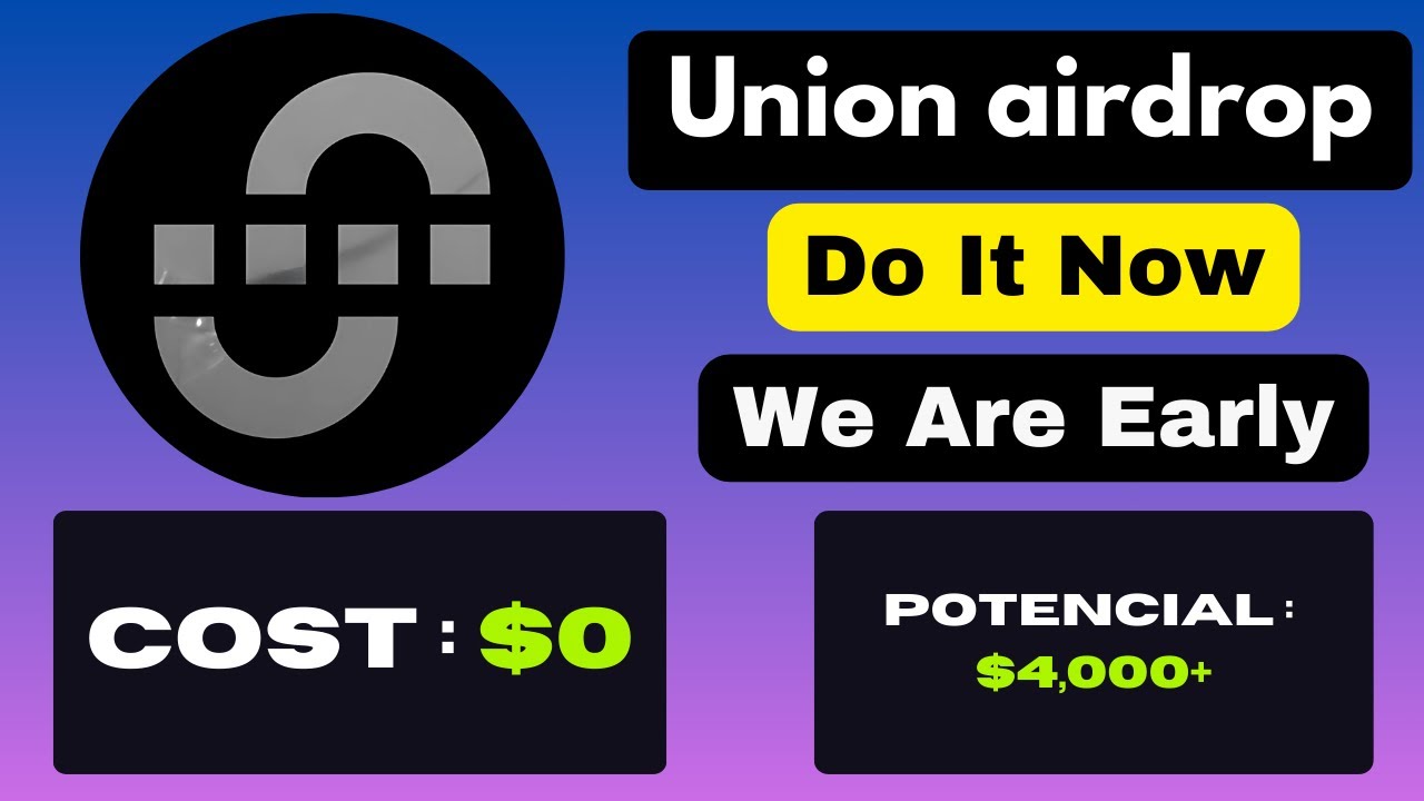 Massive Union Airdrop Guide: How to Get Ready - YouTube