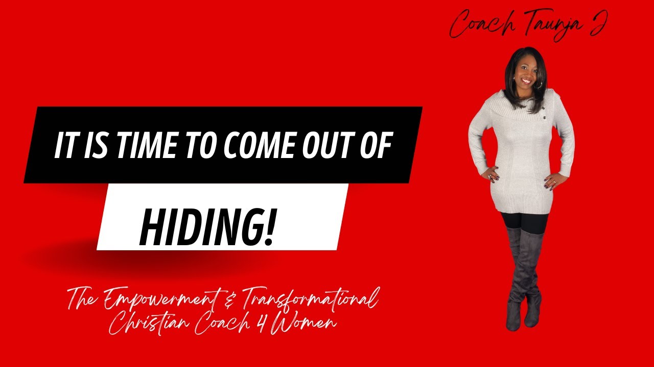 It's TIME to come out of HIDING! - YouTube