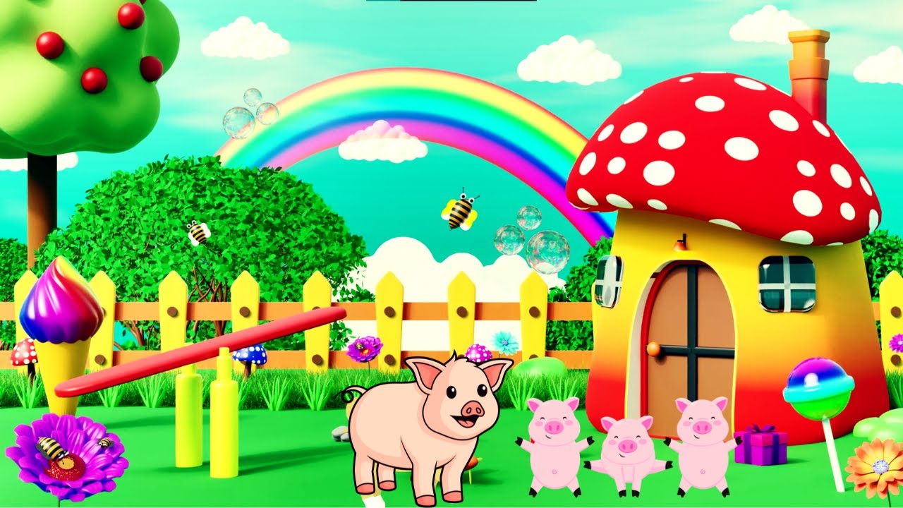 Goofy Doodle's Pixie Pig Toy Games | Doodle Hiding Compilation - YouTube