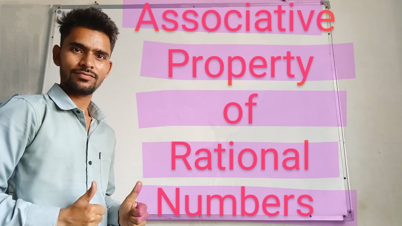 Associative Property of Rational Numbers #education #ncertmaths # ...