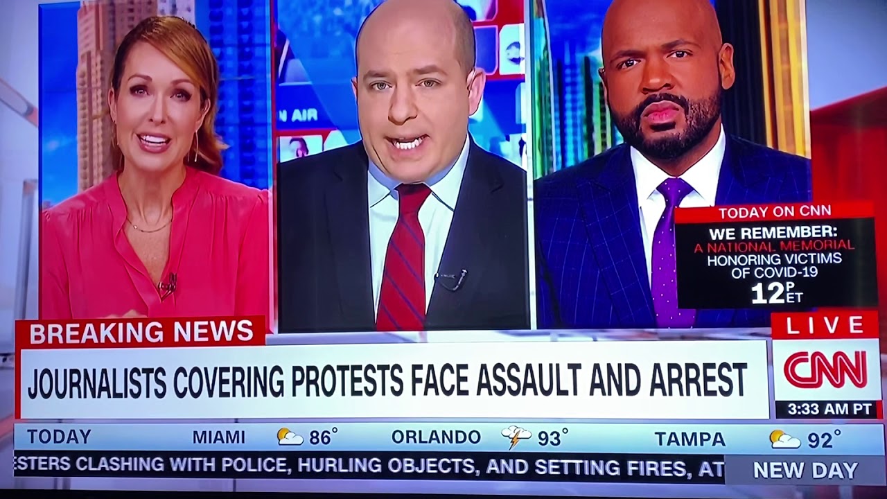 More journalists getting arrested in the US - YouTube