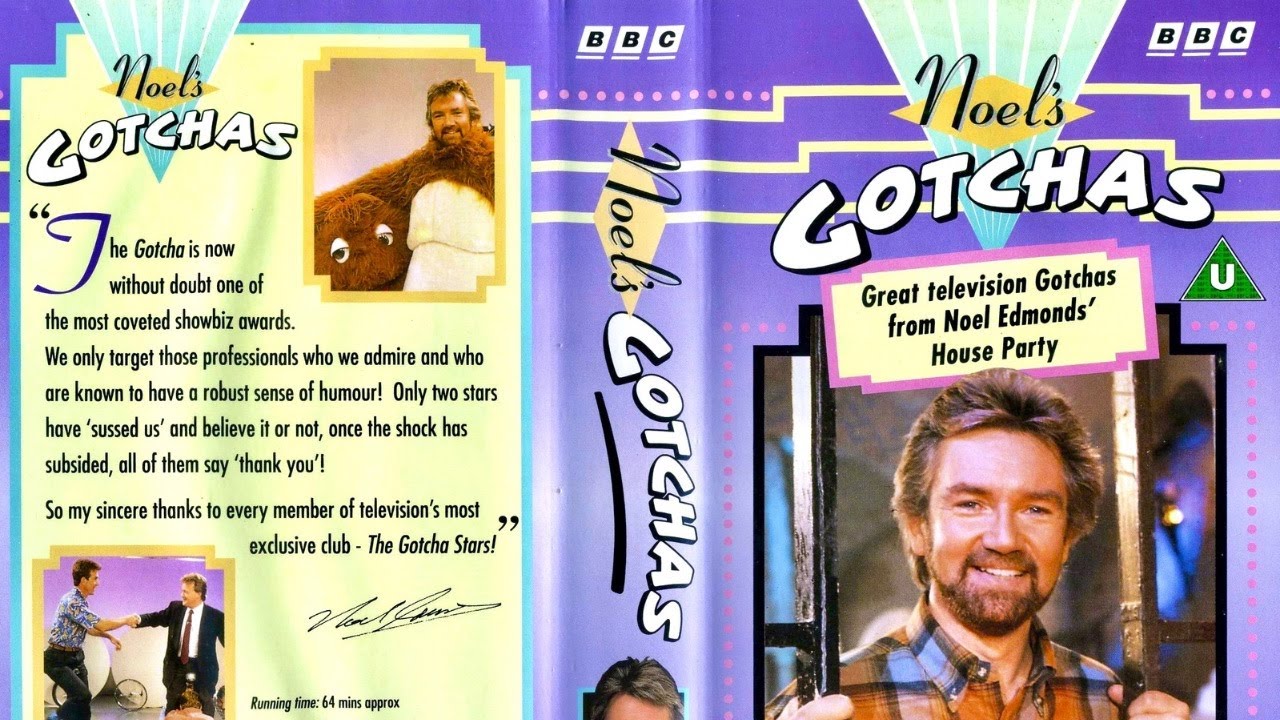 Noel's Gotchas | From Noel's House Party | BBC Video Release | UK VHS ...