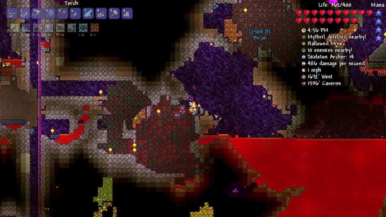 Terraria 1.3 with lorgon111 - E25: Destroyer arena - YouTube