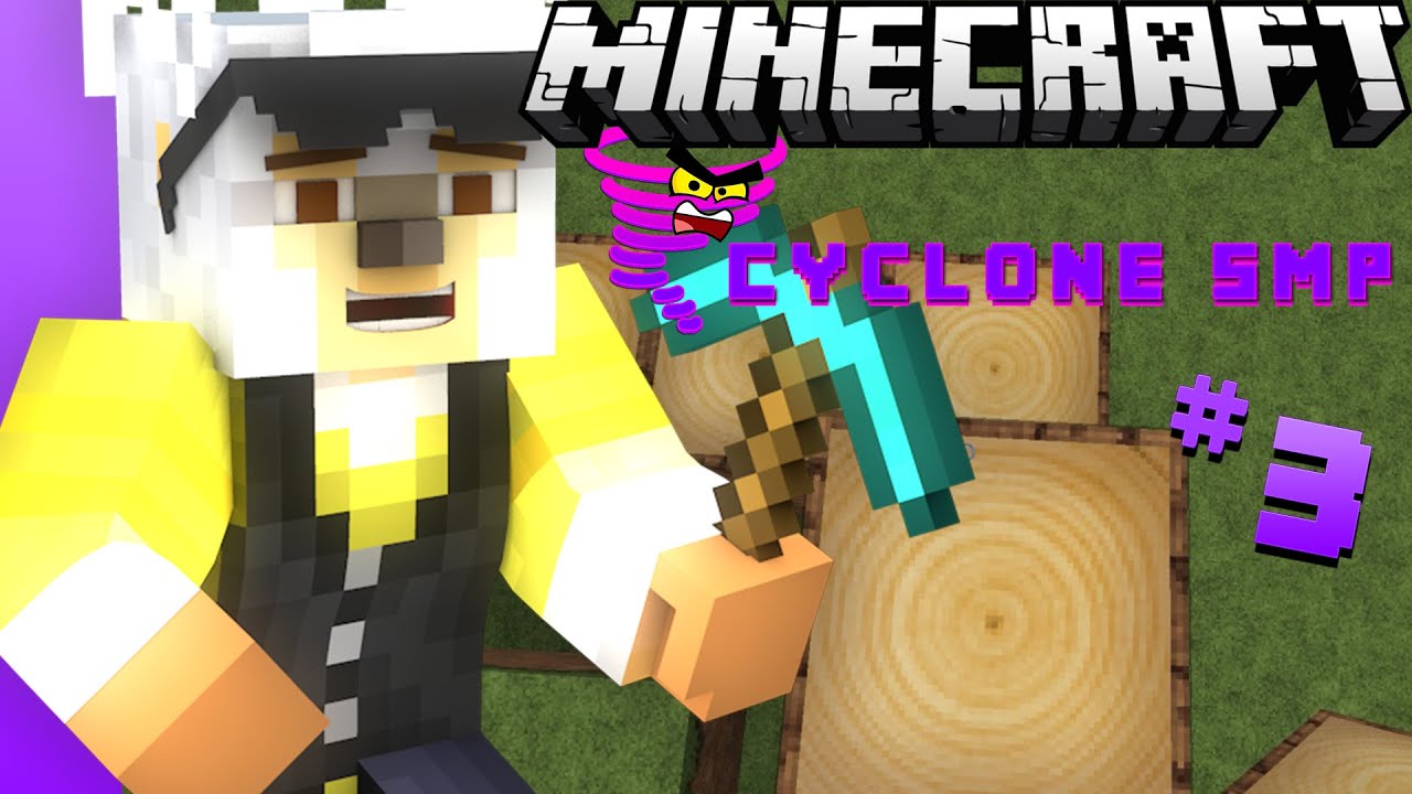 Minecraft: Cyclone SMP #3 - Start Our Housing! - YouTube