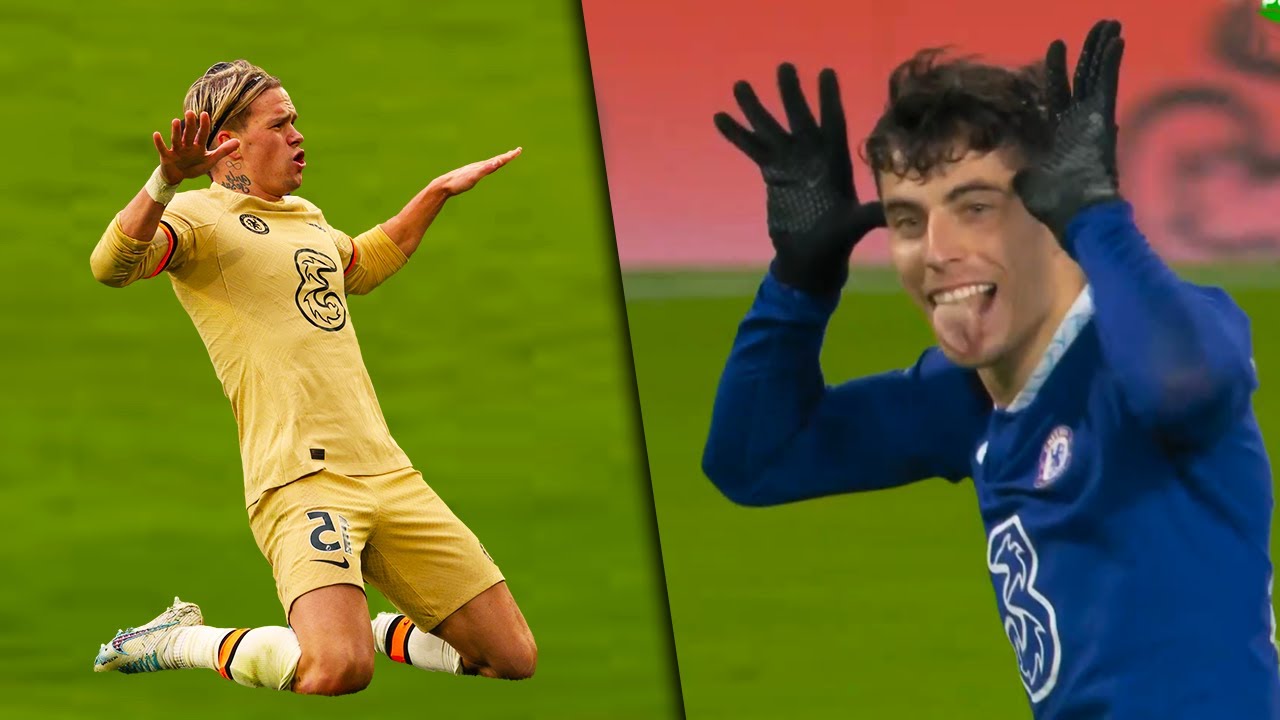 Funny chelsea Goal celebrations. - YouTube