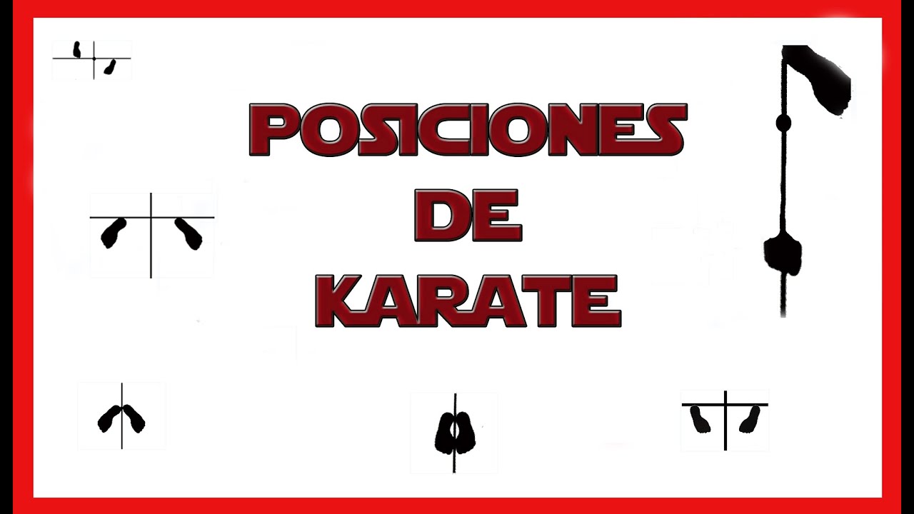 TRABAJO DE POSICIONES de KARATE - YouTube
