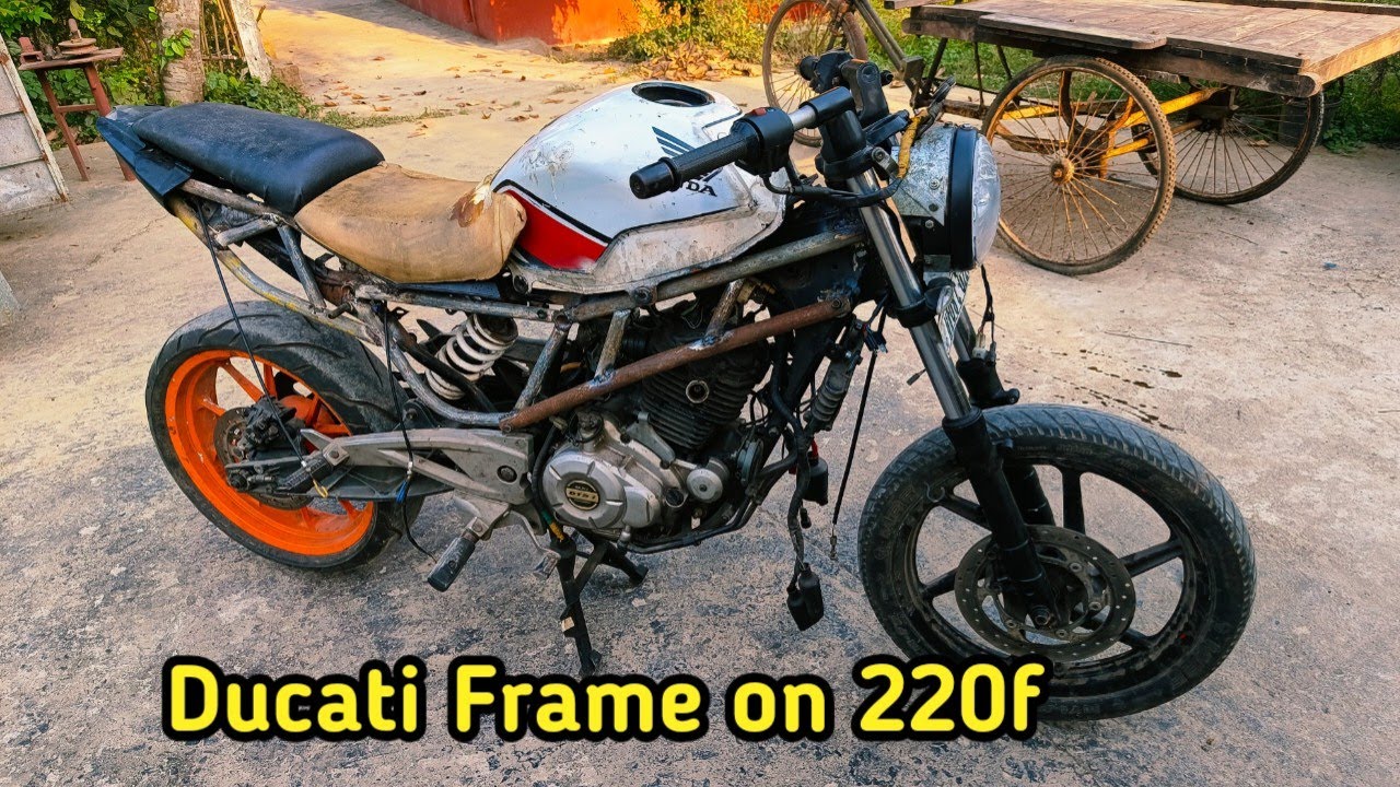 Ducati Monster Frame in 220f 🔥 - YouTube