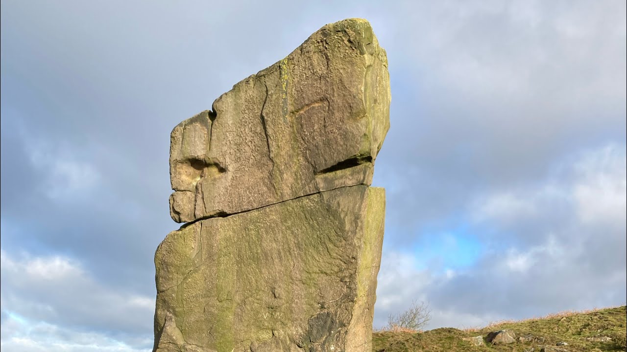 Gillian visits her local sacred site, Alport Stone - YouTube