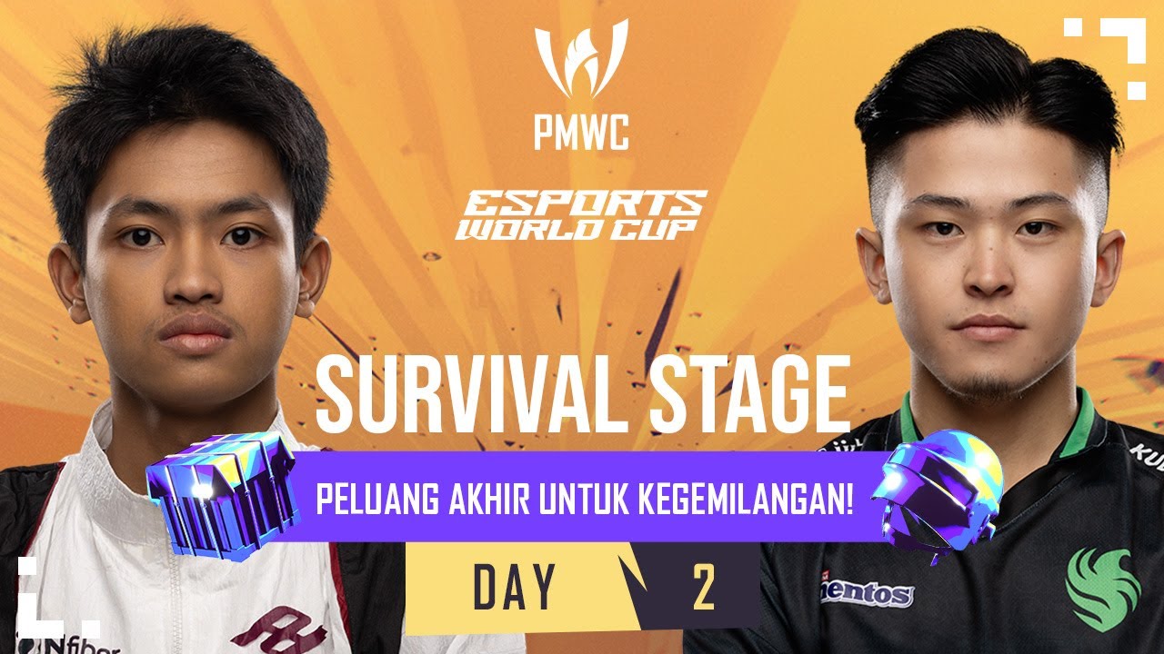 [BM] 2024 PMWC x EWC Survival Stage Day 2 | PUBG MOBILE WORLD CUP x ...