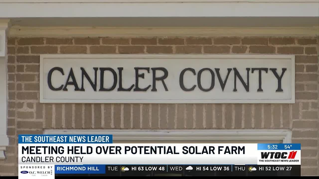 Candler County officials hold meeting to discuss potential solar farm ...