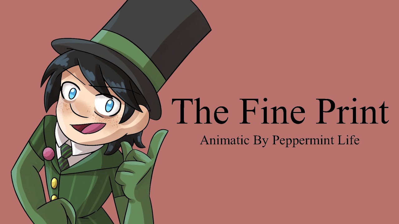 The Fine Print || The Lorax Animatic - YouTube